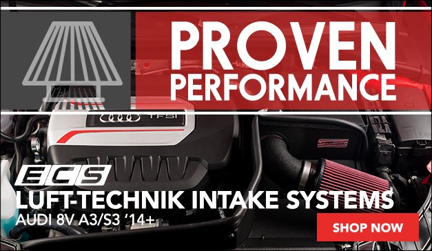 Audi A3 8V Quattro 2.0T - ECS Tuning