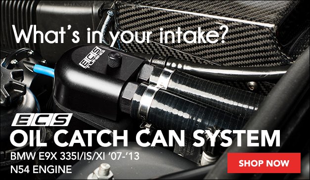 BMW E90 335i N54 3.0L - ECS Tuning