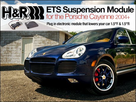 ECS News - Porsche Cayenne 955/957 H&R ETS Suspension Module