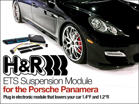 ECS News - Porsche Panamera H&R ETS Suspension Module