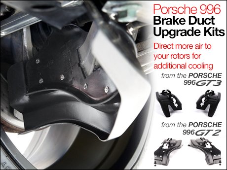 ECS News - Porsche 996 Brake Duct Upgrade Kits