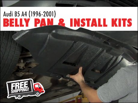 ECS News - Audi B5 A4 Lower Belly Pan