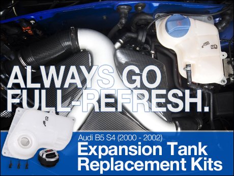 ECS News - Audi B5 S4 Expansion Tank Replacement Kits