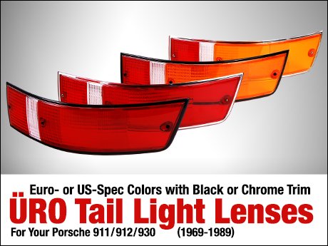 ECS News - Porsche 911/912/930 1969-1989 Tail Light Lenses