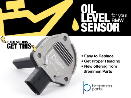 ECS News - Oil Level Sensor for your BMW