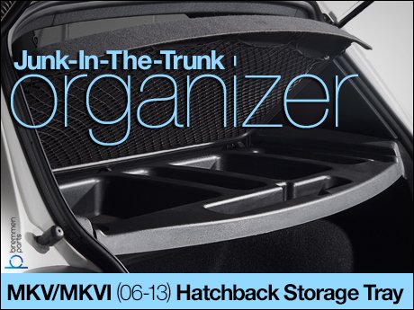 ECS News - Volkswagen MKV/MKVI Hatchback Storage Tray