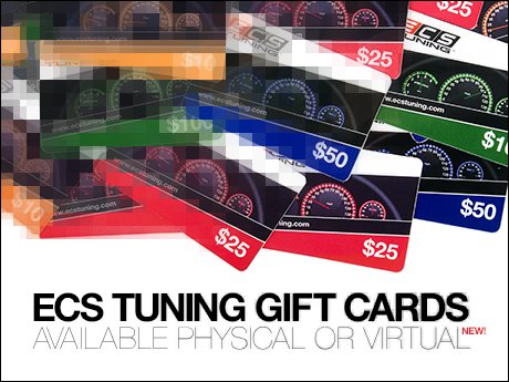 ECS News - ECS Tuning Gift Cards - Physical or Virtual