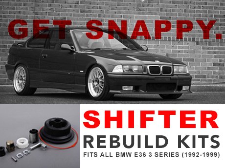 ECS News - Shifter Rebuild Kits for Your BMW E36 3 Series 92-99