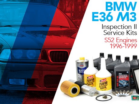 ECS News - BMW E36 M3 S52 Inspection Service Kits