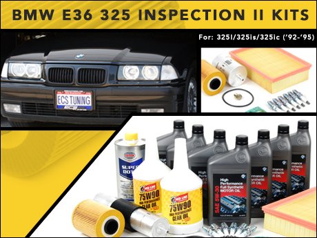 ECS News - BMW E36 325 Inspection II Kits