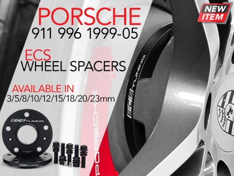 ECS News - PORSCHE 911 996 ECS Wheel Spacers