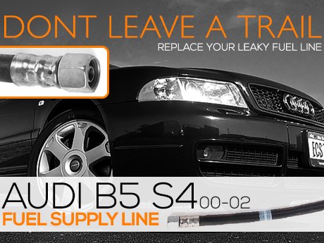 ECS News - AUDI B5 S4 Fuel Supply Line
