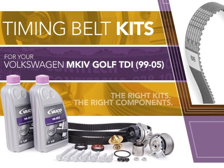 ECS News - VW MKIV Golf TDI Timing Belt Kits