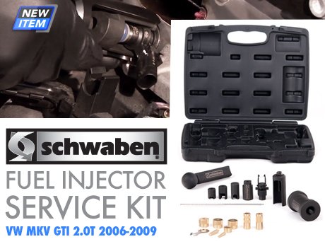 ECS News - VW MKV GTI 2.0T Fuel Injector Service Tool Kit