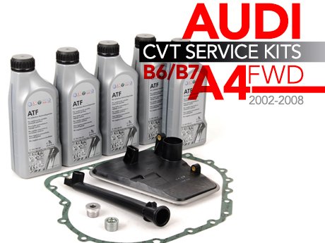 ECS News - Audi B6/B7 A4 FWD CVT Transmission Service Kits