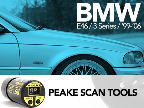 ECS News - BMW E46 3 Series PEAKE Scan Tools