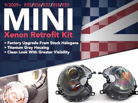 ECS News - MINI Retrofit Xenon Headlights