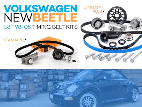 ECS News - VW New Beetle 1.8T Timing Belt Kits