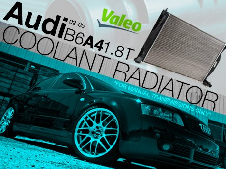 ECS News - Audi B6 A4 1.8T Valeo Coolant Radiator
