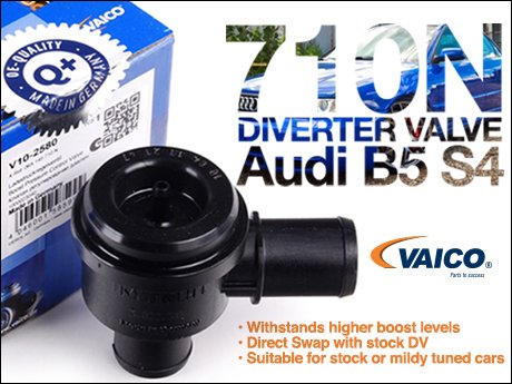 ECS News - Audi B5 S4 Vaico 710N Diverter Valve