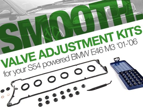 ECS News - BMW E46 M3 S54 Valve Adjustment Kits