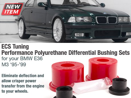 ECS News - BMW E36 M3 ECS Performance Poly. Diff. Bushings