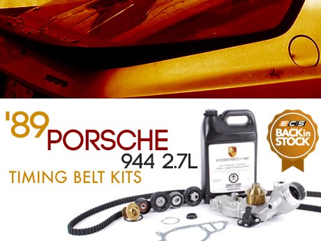 ECS News - 1989 Porsche 944 Timing Belt Kits