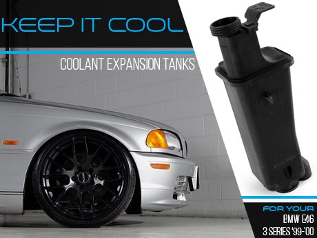 ECS News - BMW E46 323i 328i Coolant Expansion Tanks