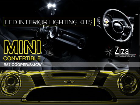 ECS News - R57 MINI Cooper/S/JCW Ziza LED Interior Lighting