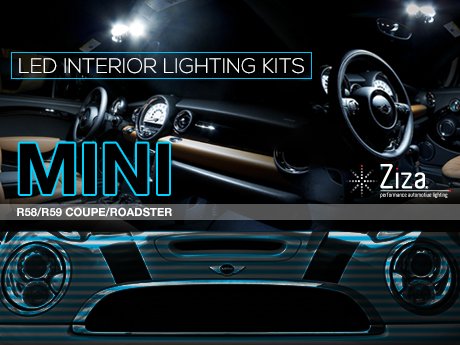 ECS News - MINI R58 R59 Ziza LED Interior Kit