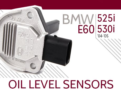 ECS News - BMW E60 525i 530i Oil Level Sensors