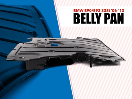 ECS News - BMW E90/E92 335i Belly Pans
