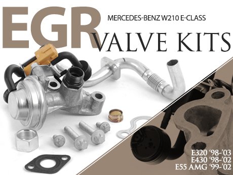 ECS News - Mercedes-Benz W210 E 320/430/55 EGR Valve Kits