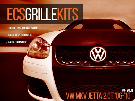 ECS News - VW MKV Jetta 2.0T ECS Grille Kits