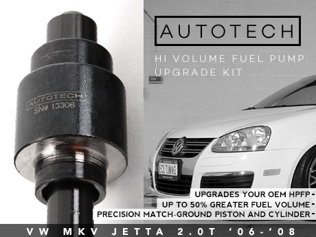 ECS News - VW MKV Jetta 2.0T AutoTech Hi-Volume Fuel Pump Upgrade
