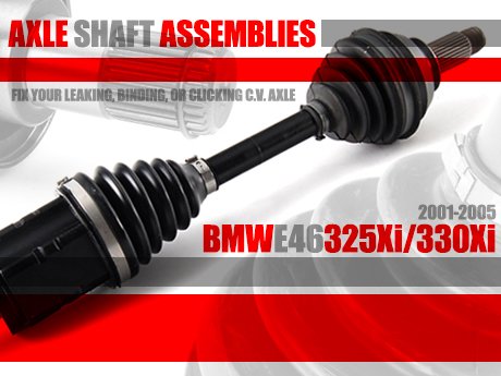 ECS News - BMW E46 325xi/330xi Axle Shafts Replacements