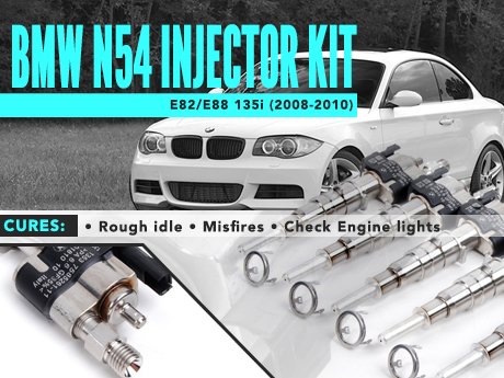 ECS News - BMW E82/E88 135i N54 Fuel Injector Kit