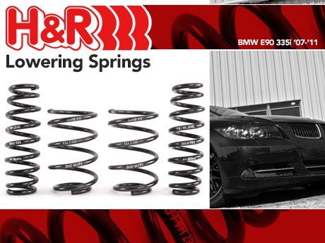 ECS News - BMW E90 335i H&R Lowering Springs