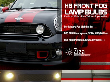 ECS News - MINI R60/R61 Ziza Front Fog Light Bulbs