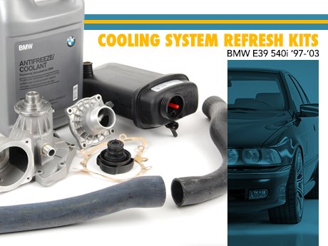 ECS News - BMW E39 540i Cooling System Refresh Kits