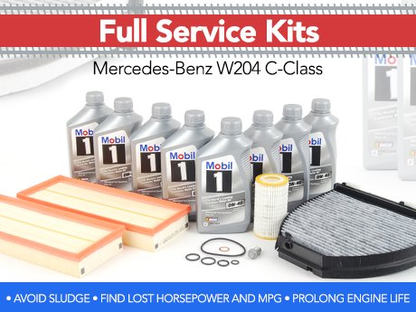 ECS News - Mercedes-Benz W204 C-Class Full Service Kits