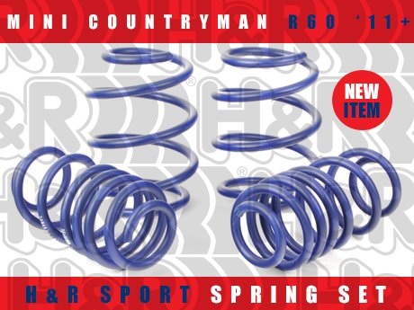 ECS News - MINI Countryman R60 H&R Sport Springs