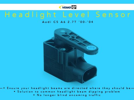 ECS News - Audi C5 A6 Vemo Headlight Level Sensor