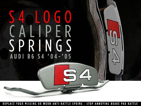 ECS News - Audi B7 S4 Anti-Rattle Caliper Springs