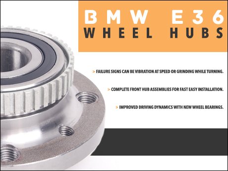 ECS News - BMW E36 Wheel Hubs