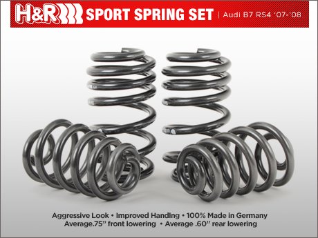 ECS News - Audi B7 RS4 H&R Sport Springs