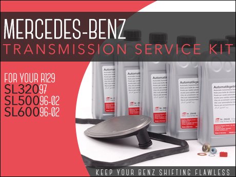 ECS News - Mercedes-Benz R129 Automatic Transmission Service Kits