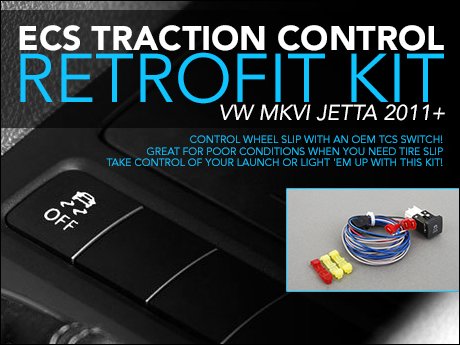 ECS News - VW MKVI Jetta Traction Control Button Retrofit Kit