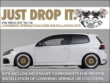 ECS News - VW MKVI GTI Lowering Installation Kits