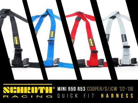 ECS News - R50 R53 MINI Schroth Quick Fit Harness